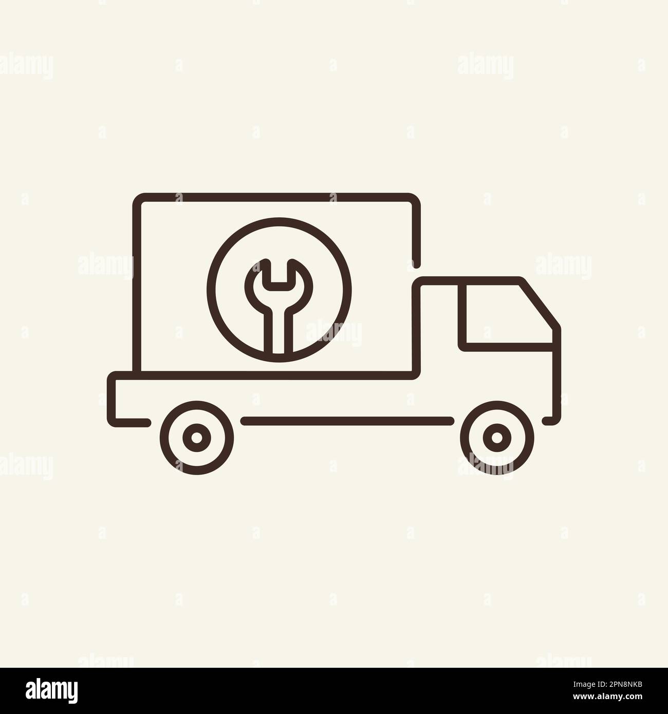 Repairing heavy Stock Vector Images - Alamy