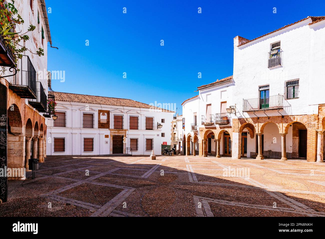The Plaza Chica of Zafra is the smallest and oldest of the two ...