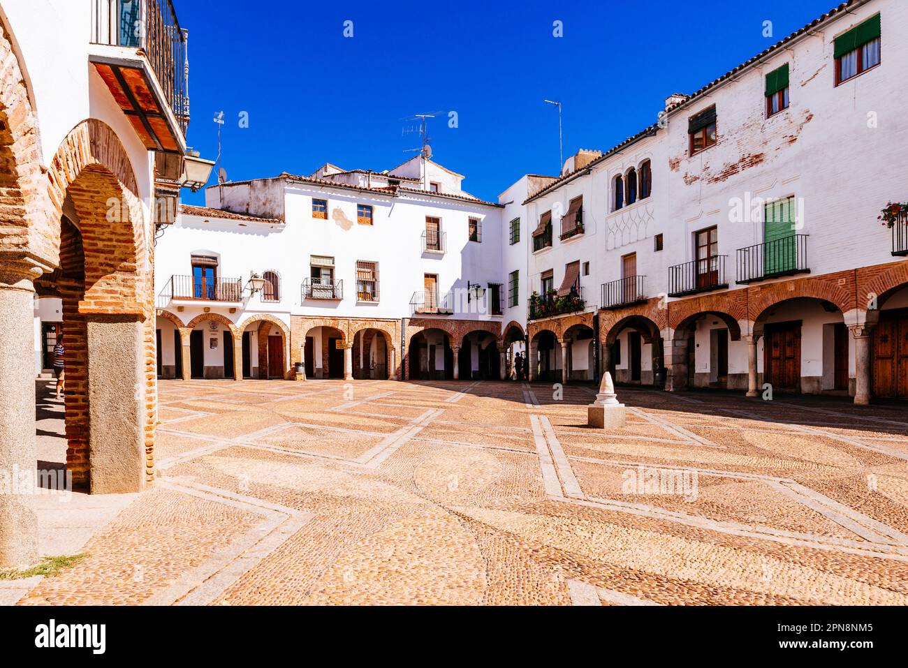 The Plaza Chica of Zafra is the smallest and oldest of the two ...