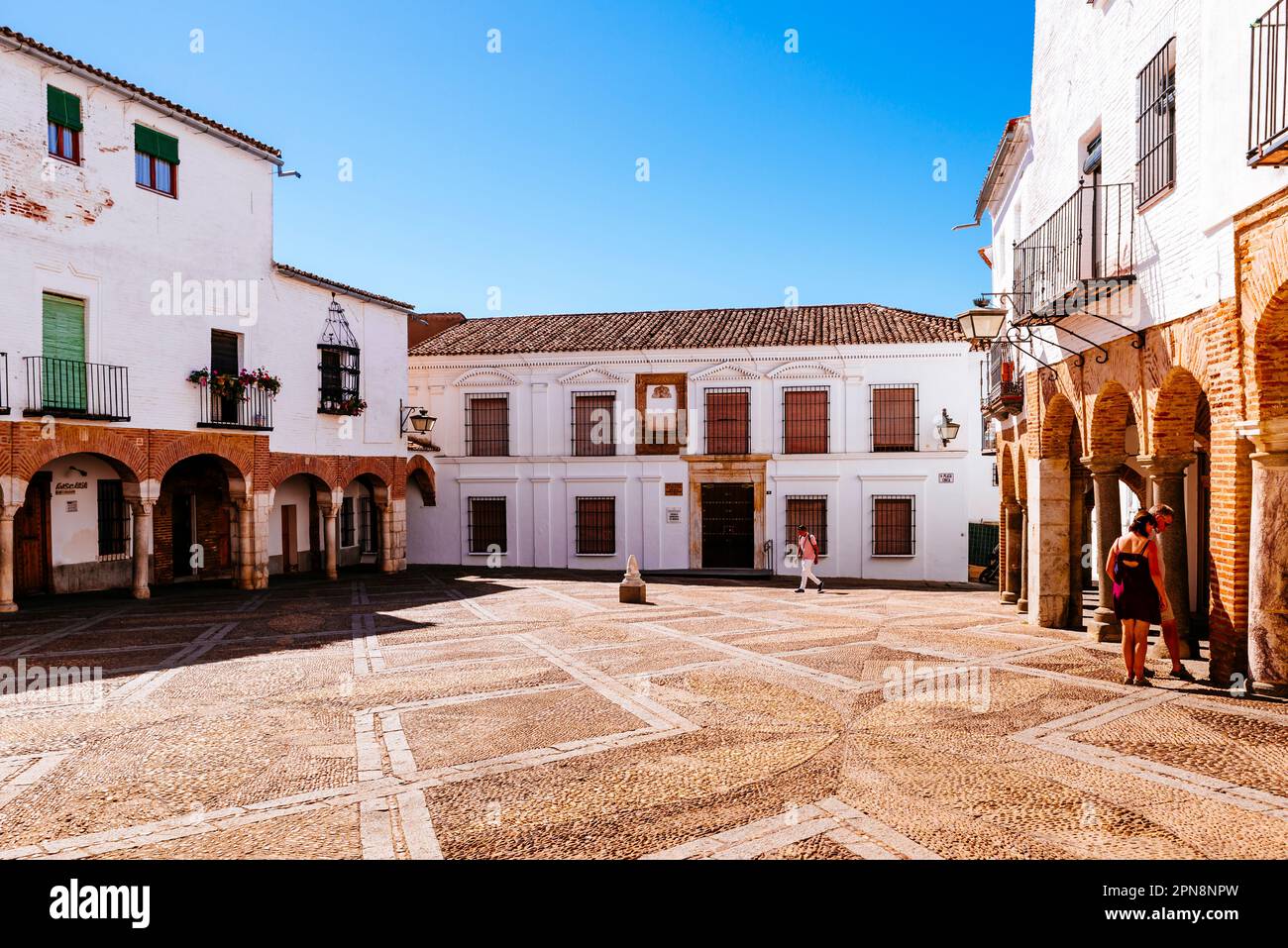 The Plaza Chica of Zafra is the smallest and oldest of the two ...