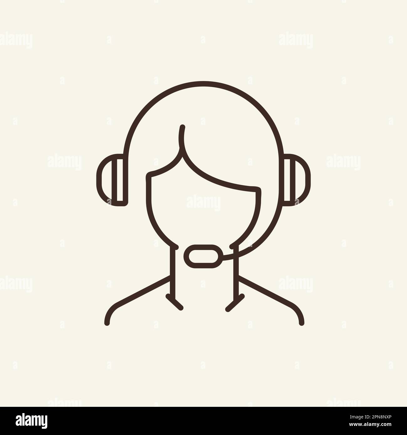 Telephone line engineer Stock Vector Images - Alamy