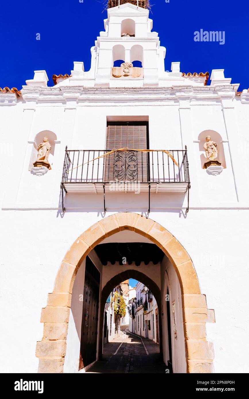 The Arch of Jerez, arco de Jerez, of Zafra is the only gate that has ...