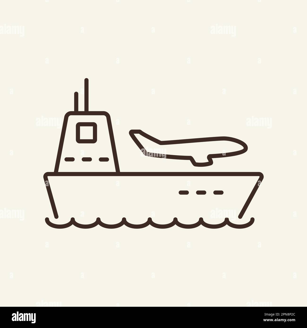 Aerial aircraft carrier Stock Vector Images - Alamy