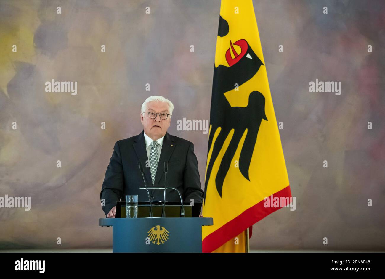 Berlin, Germany. 17th Apr, 2023. Federal President Frank-Walter ...