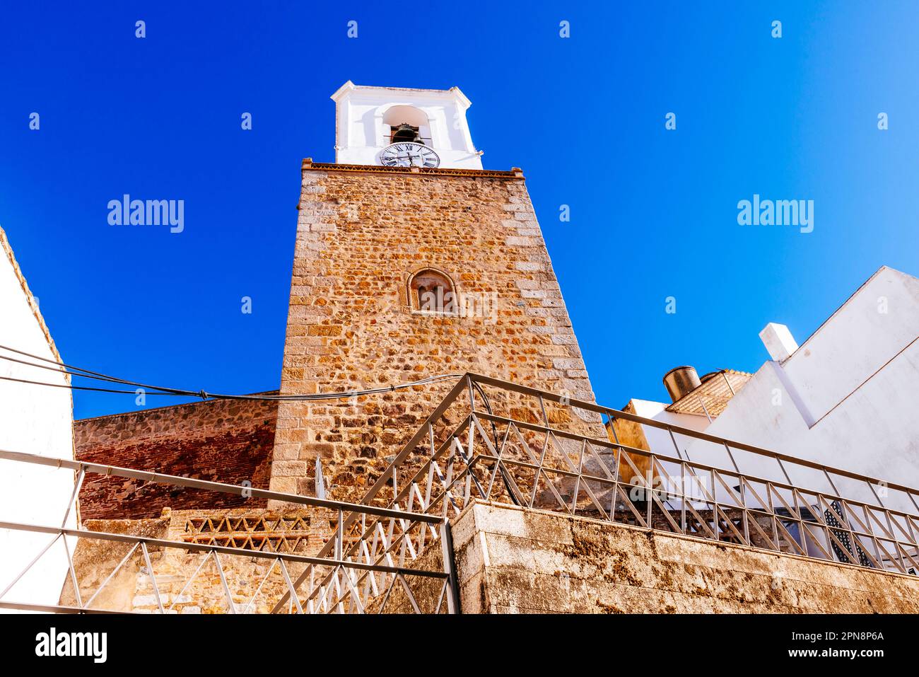 Clock tower. In the 15th century it served as a keep, a function that ...