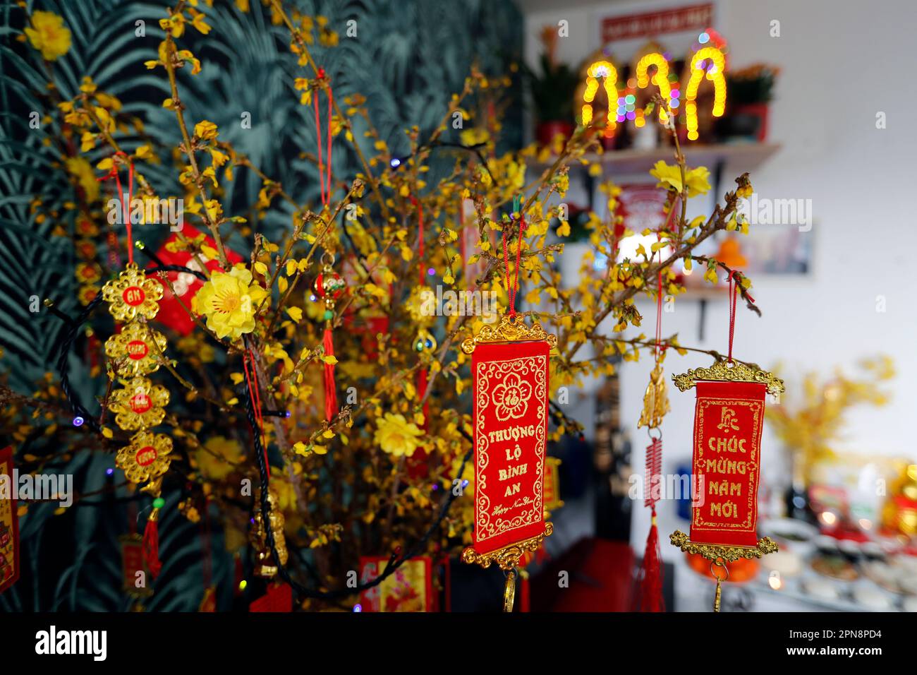 Vietnamese tet decoration hi-res stock photography and images - Alamy