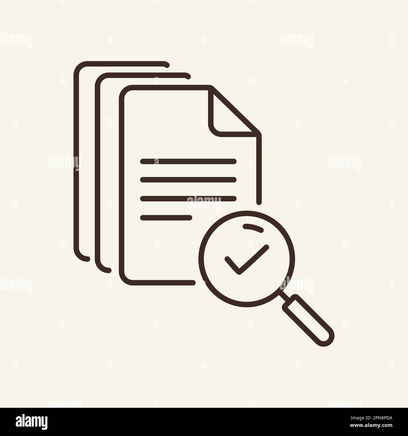 Linear search image Stock Vector Images - Alamy