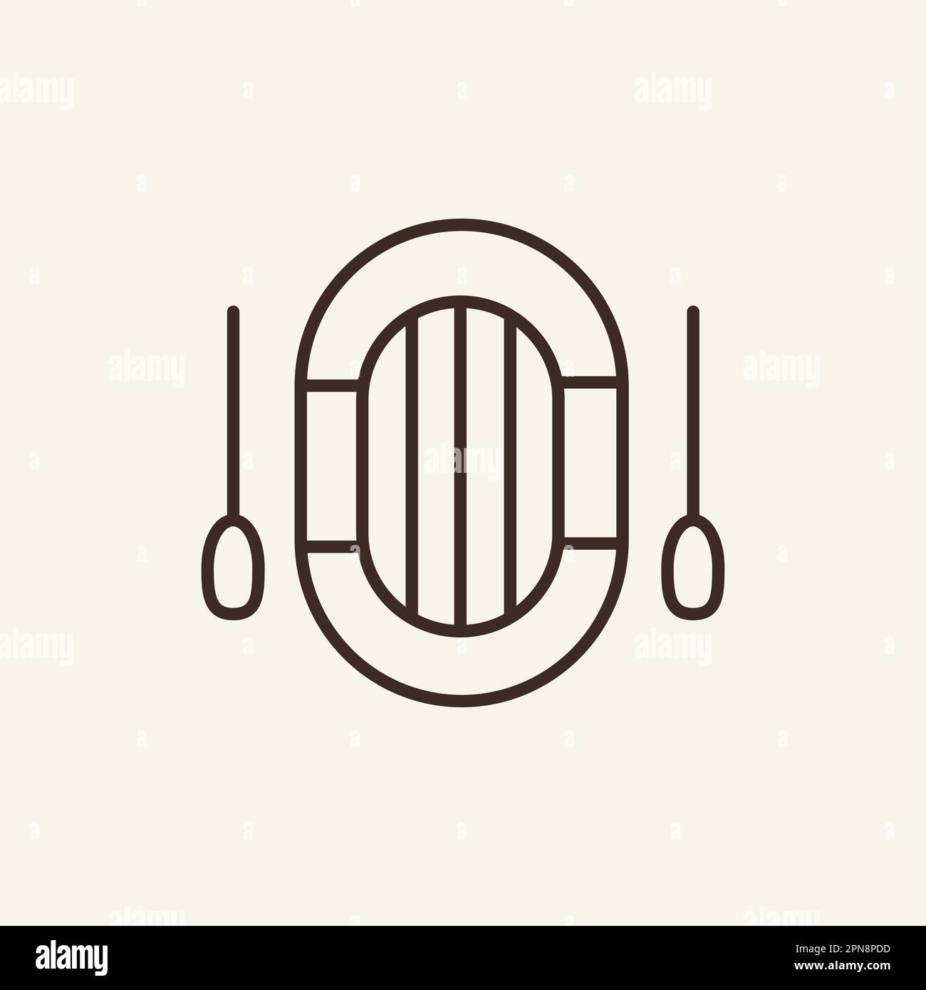 Lifeboat line icon Stock Vector Image & Art - Alamy