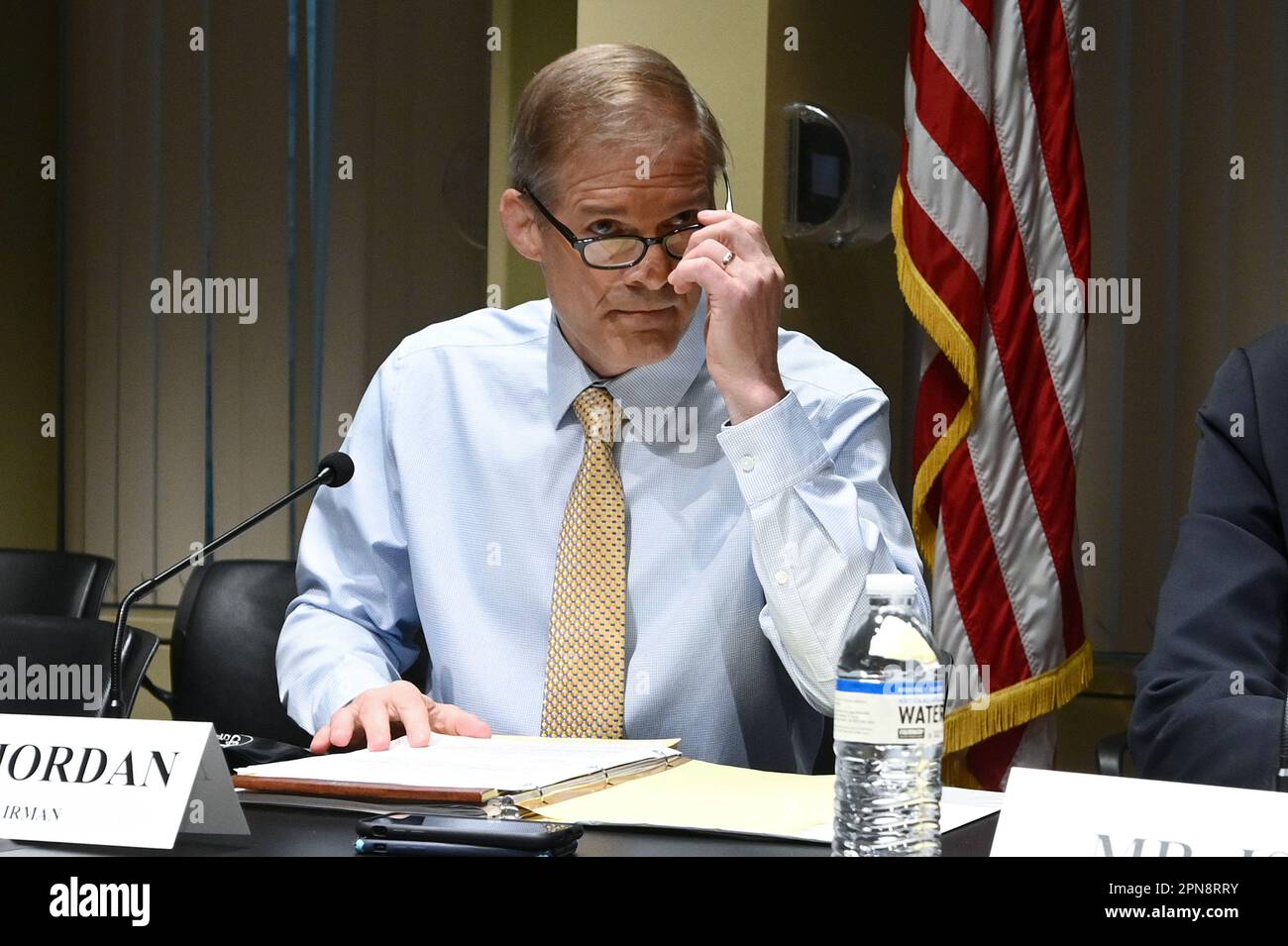 New York, USA. 17th Apr, 2023. House Judiciary Committee Chair Jim ...