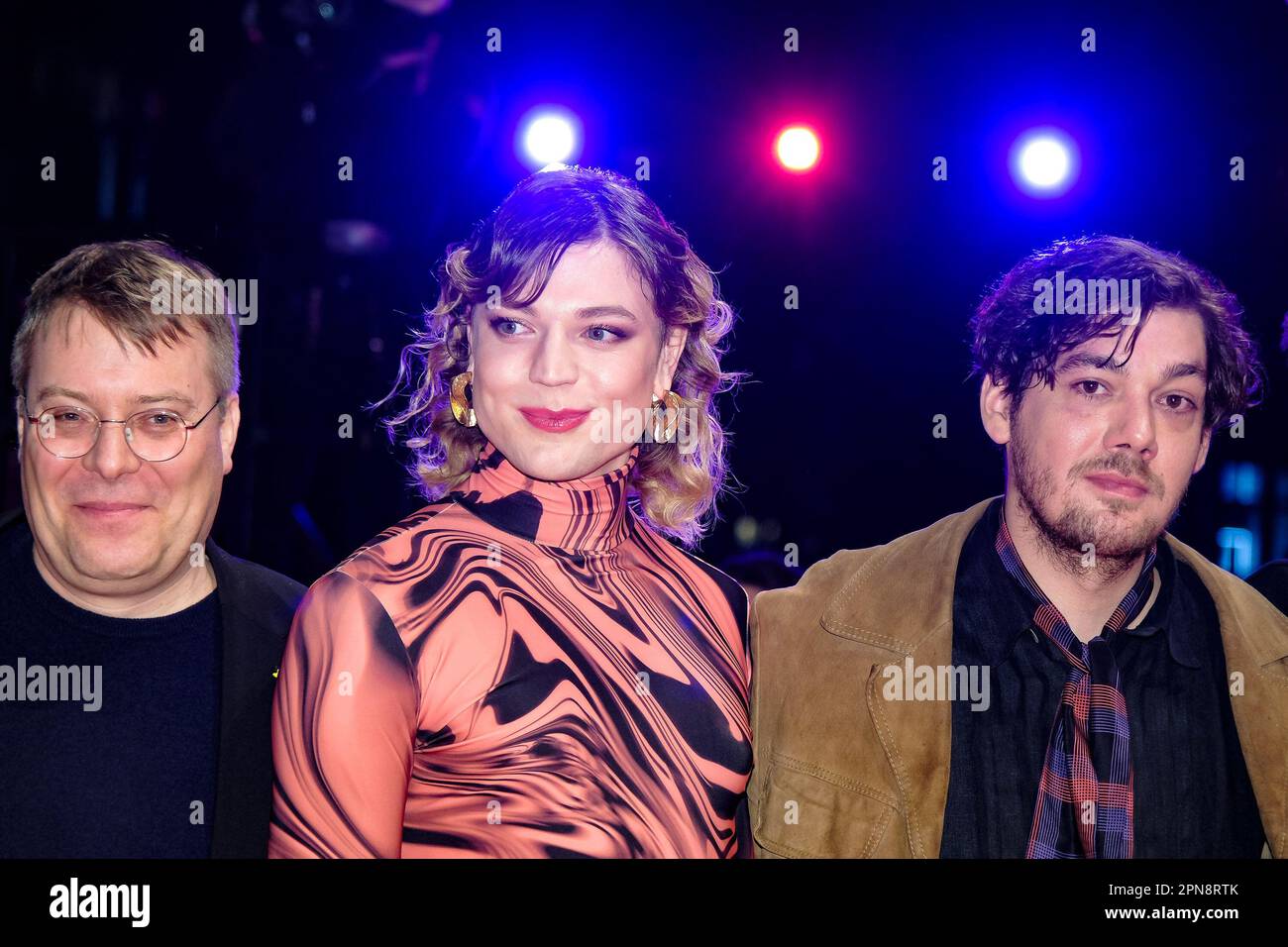 Christoph Hochhäusler, Thea Ehre, Timocin Ziegler photographed ...