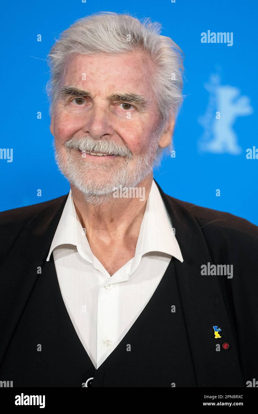 Peter Simonischek photographed attending the photocall for Der ...