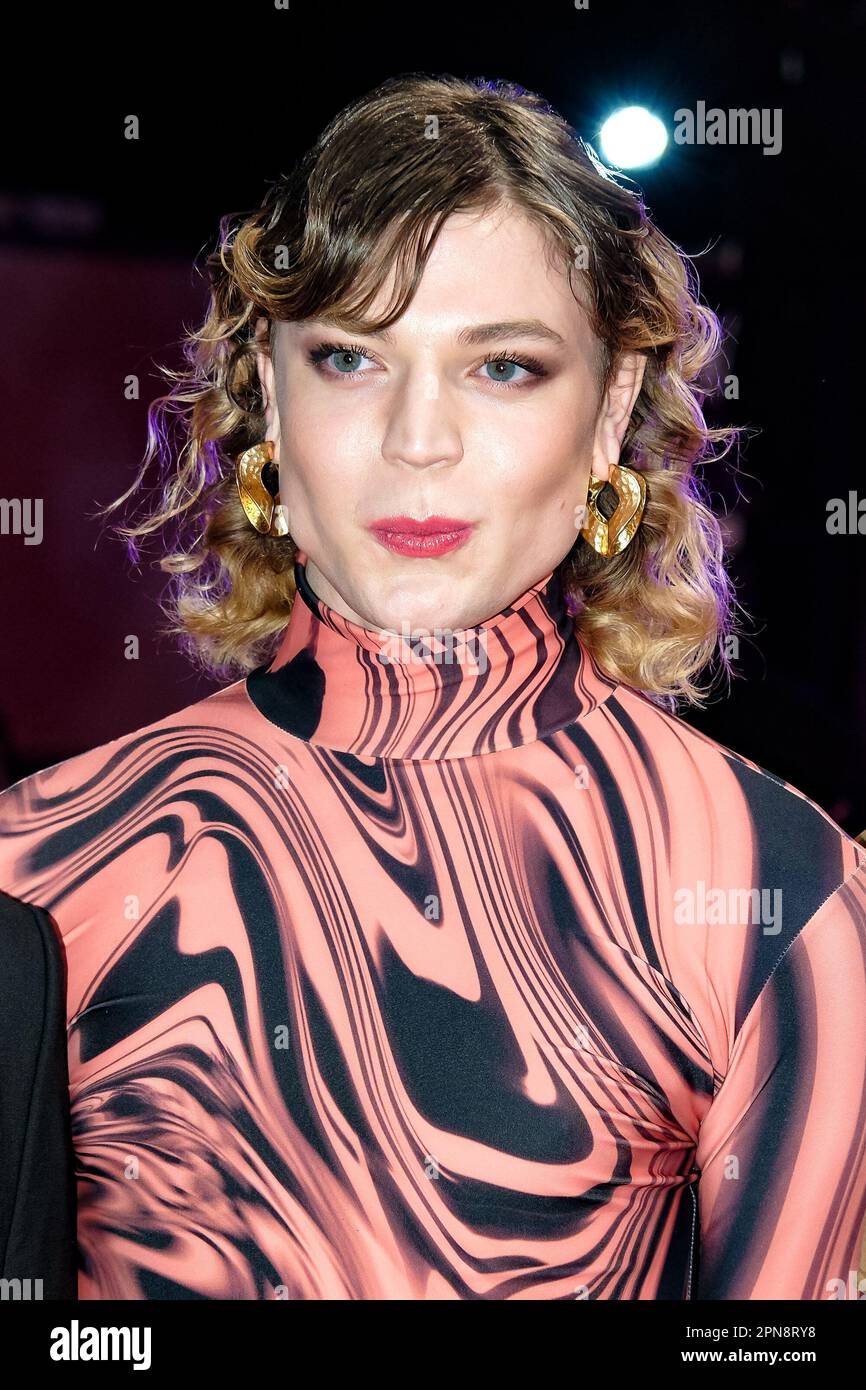 Transgender actor and activist Thea Ehre photographed attending the red ...