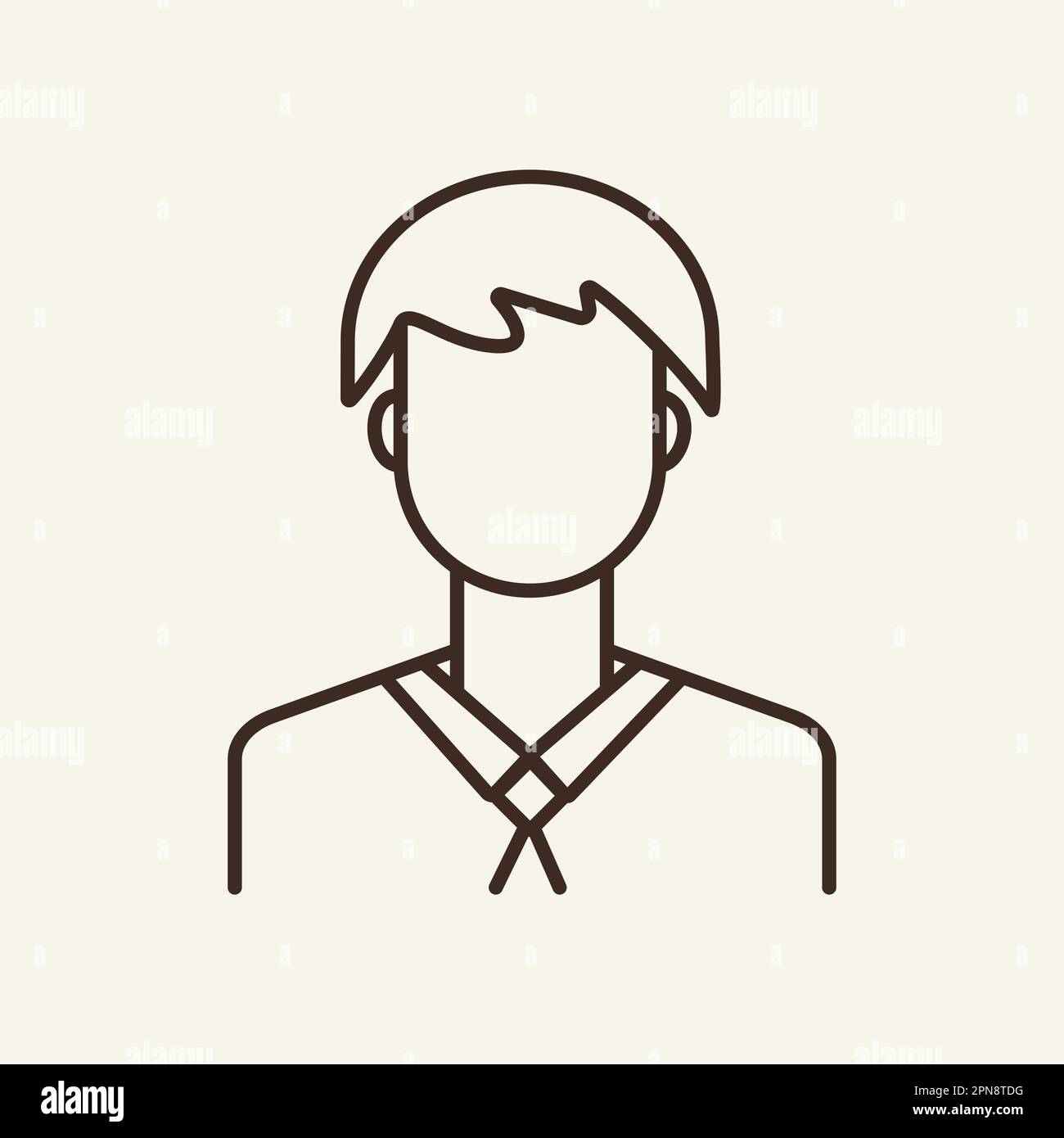 Student line up Stock Vector Images - Alamy