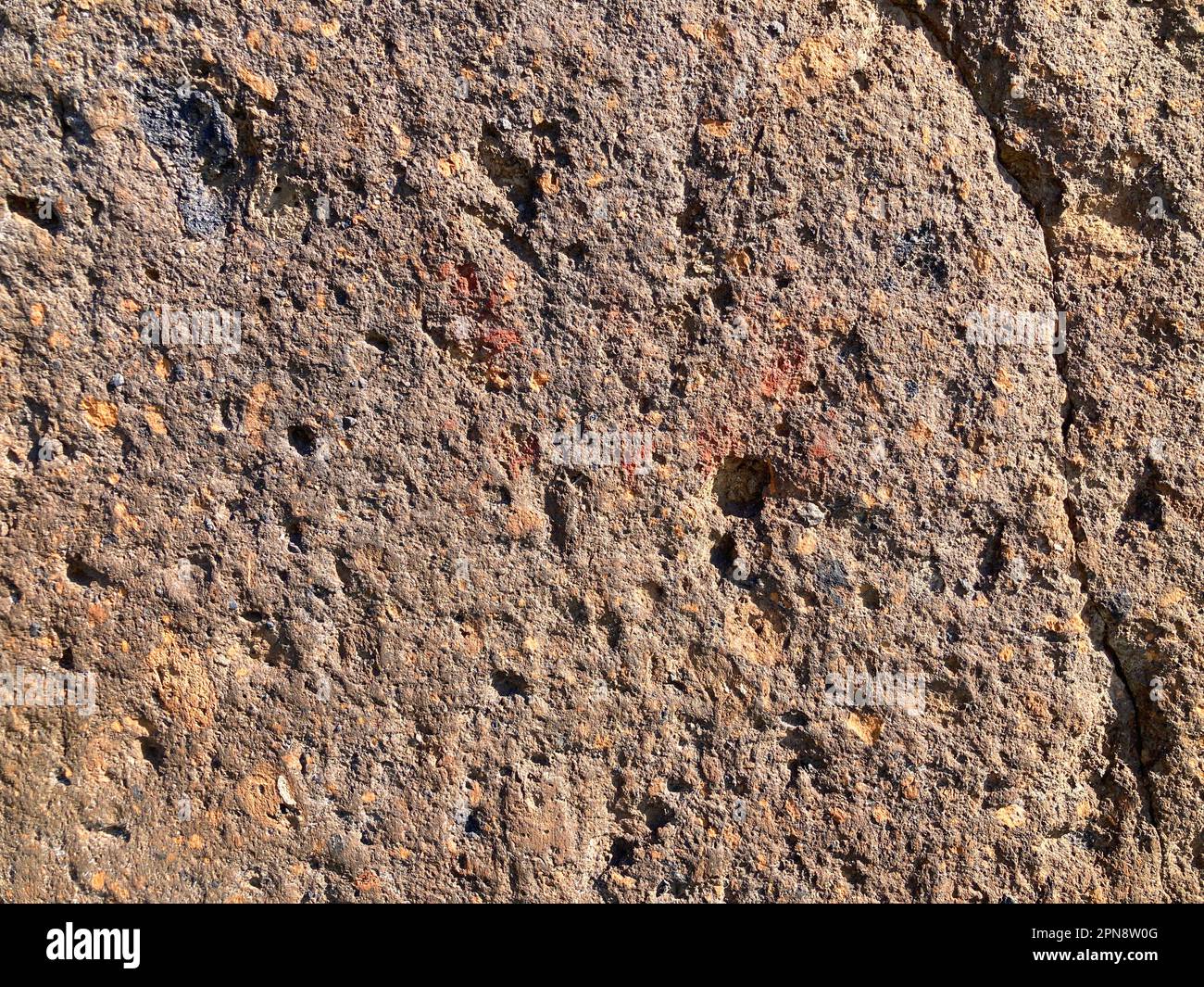 Texture tuff stone, Armenian tuff Stock Photo - Alamy