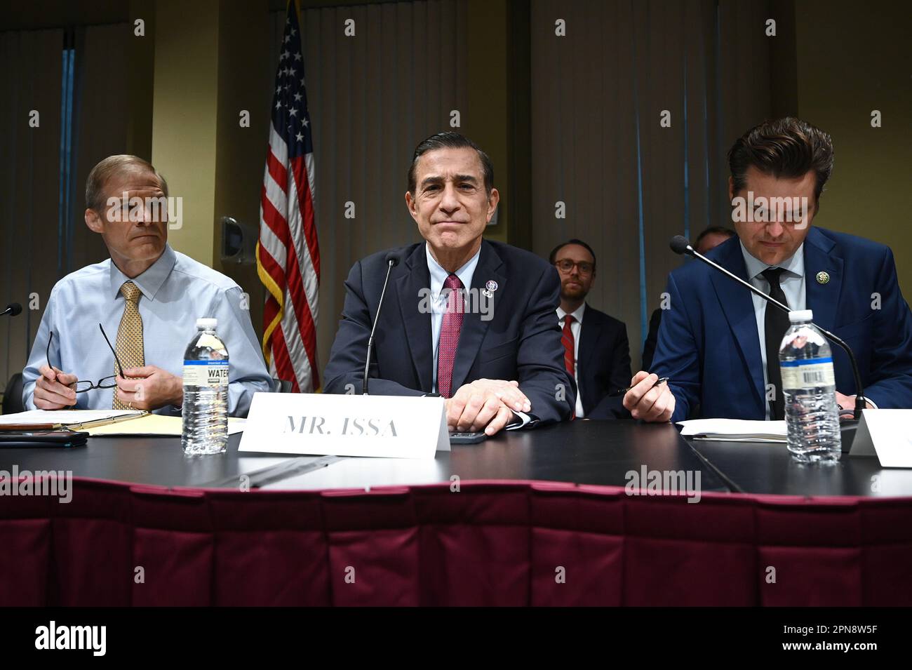 New York, USA. 17th Apr, 2023. (L-R) House Judiciary Committee Chair ...