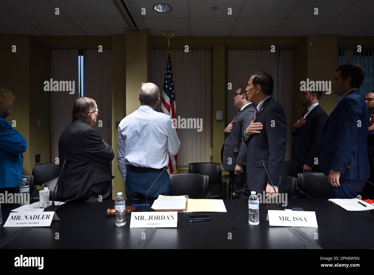 (L-R) Congressman Jerry Nadler, D-NY, House Judiciary Committee Chair ...