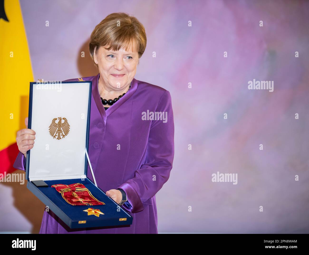Berlin, Germany. 17th Apr, 2023. Angela Merkel, (CDU), former German ...