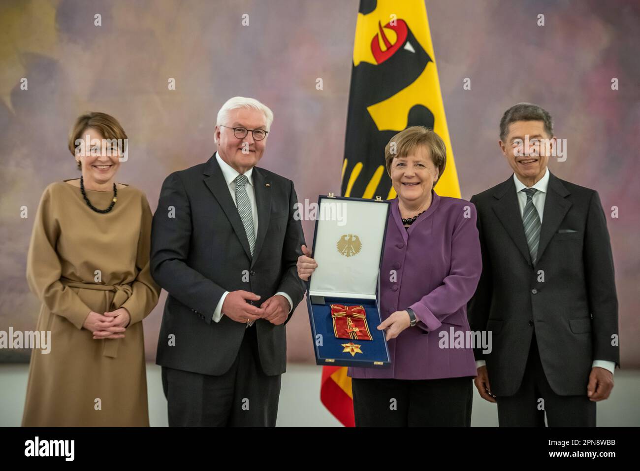 Berlin, Germany. 17th Apr, 2023. Angela Merkel, (CDU), former German ...