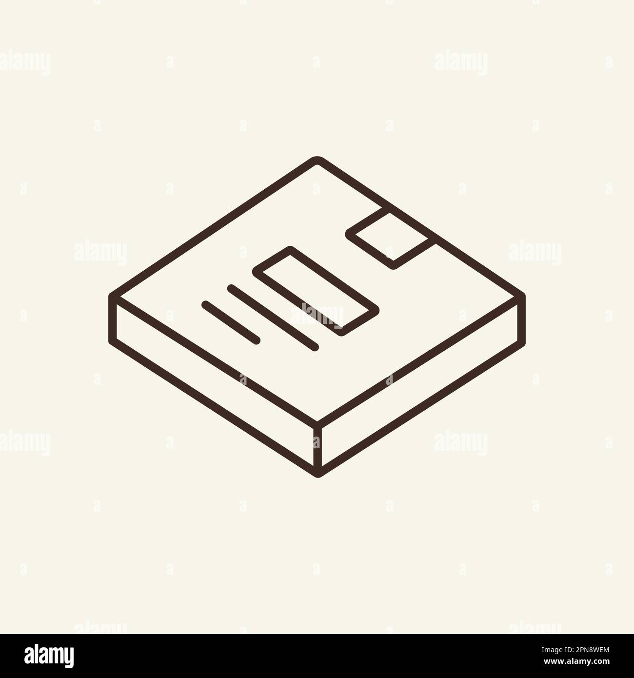 Parcel line icon Stock Vector Image & Art - Alamy