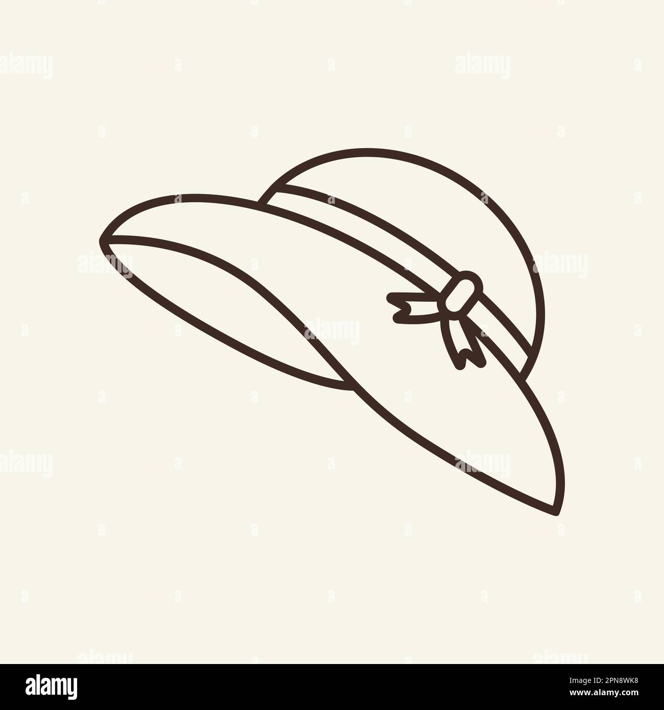 Lady head silhouette graphic hat Stock Vector Images - Alamy