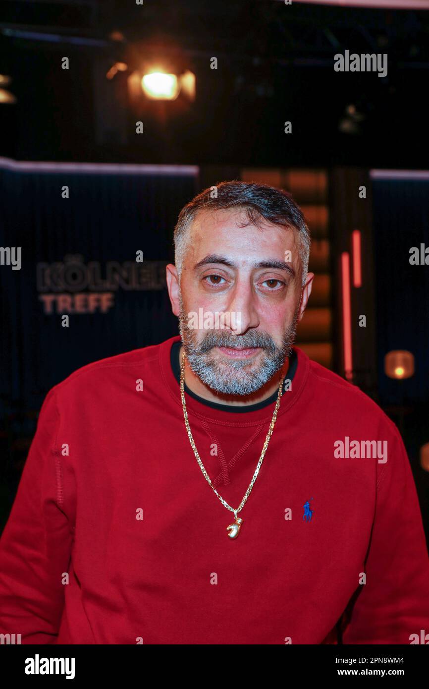 Kida Ramadan bei der Aufzeichnung der WDR-Talkshow 'Kölner Treff' im ...
