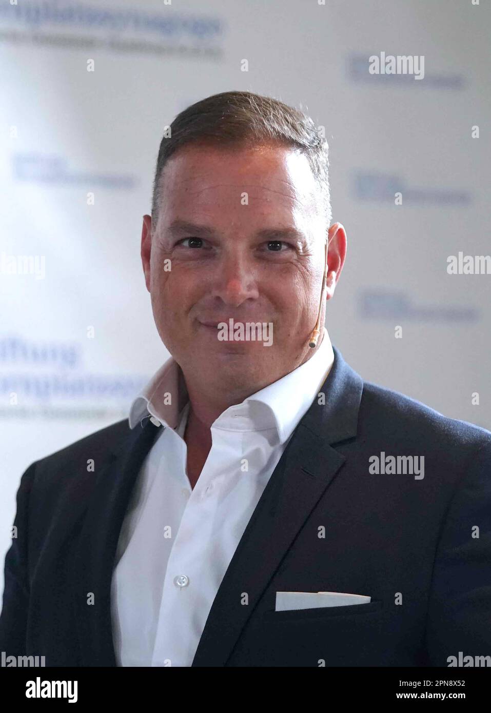 Hamburg, Germany. 17th Apr, 2023. Daniel Sheffer, chairman of the ...