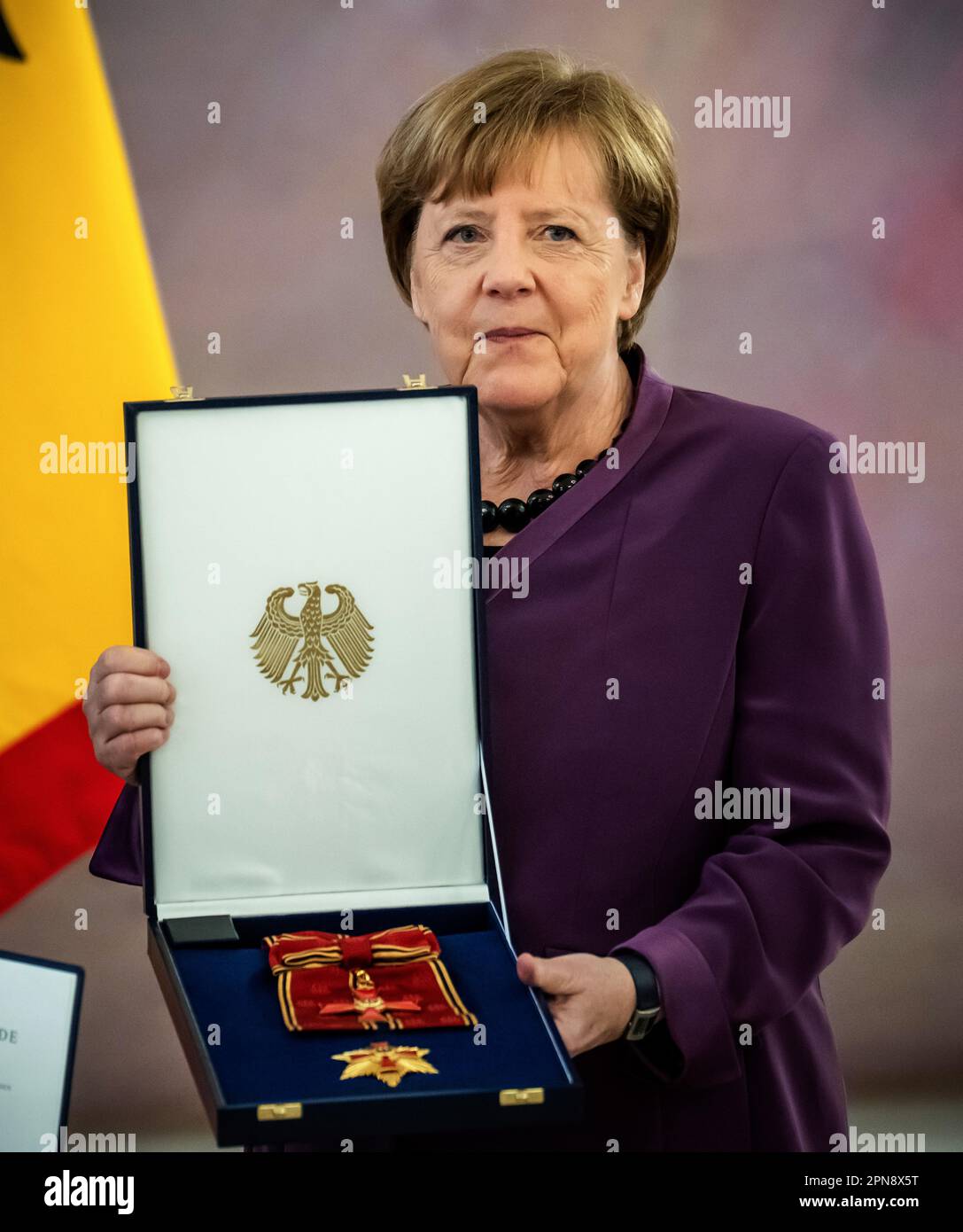 Berlin, Germany. 17th Apr, 2023. Angela Merkel (CDU), former German ...