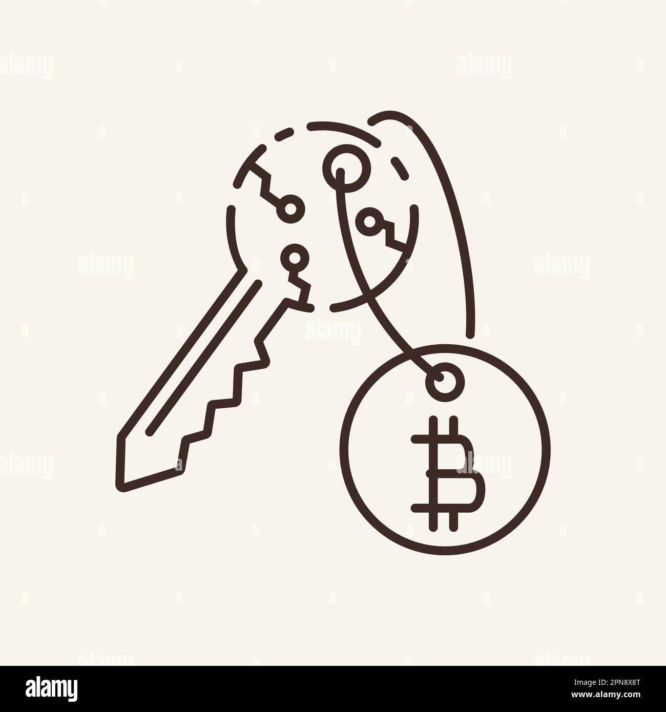 Bitcoin computer network thin hi-res stock photography and images - Alamy