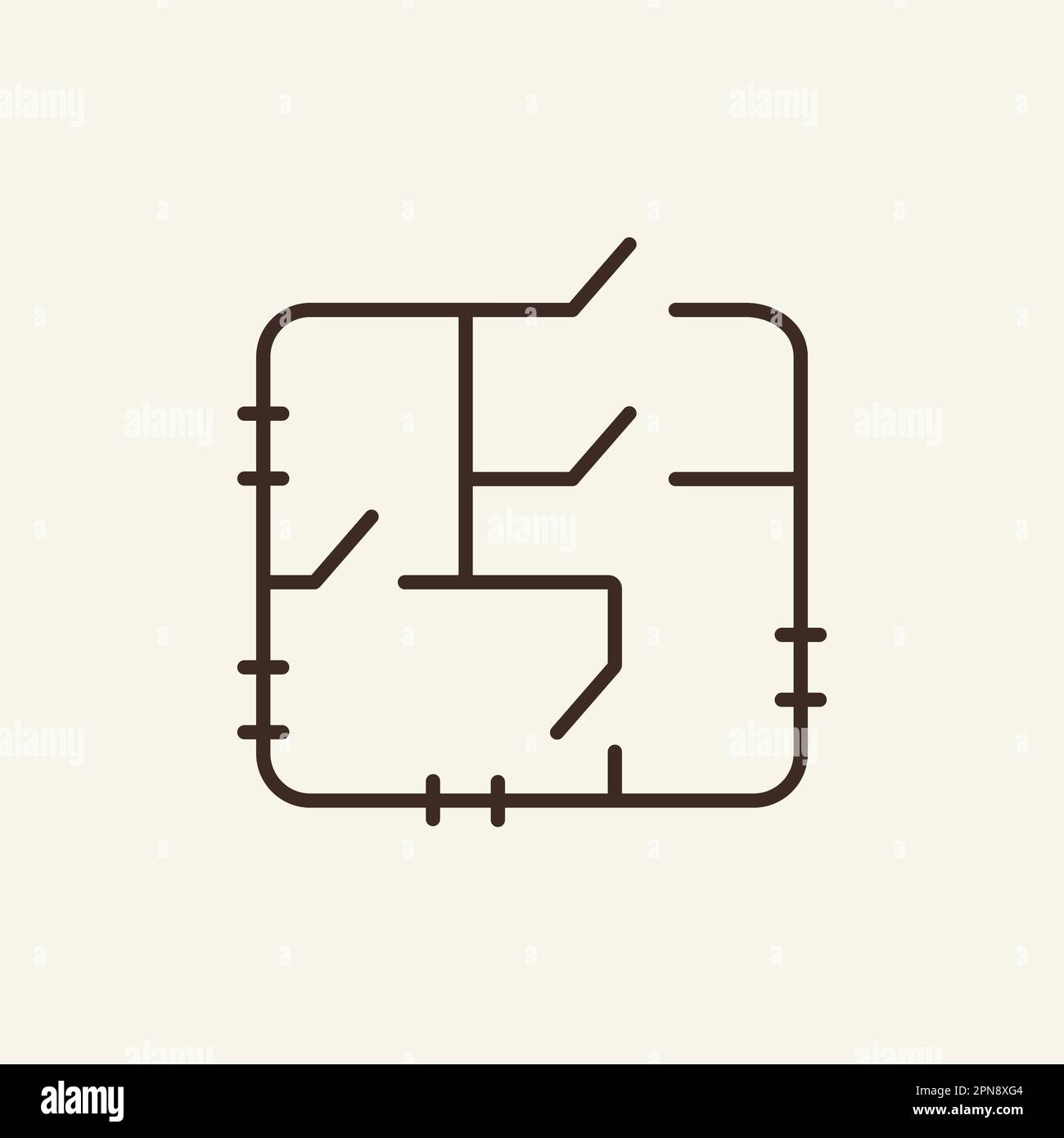 Flat project line icon Stock Vector Image & Art - Alamy Flat project line icon Stock Vector Image & Art - Alamy