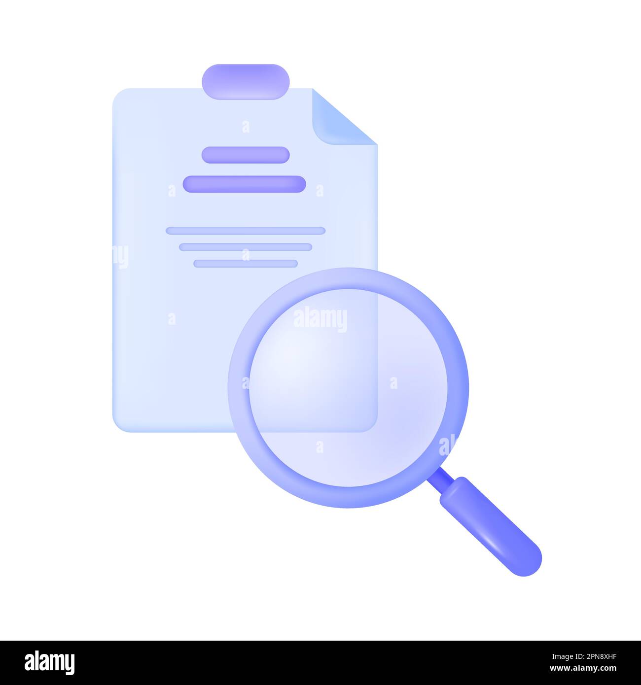 Business analysis 3d paper icon Stock Vector Images - Alamy