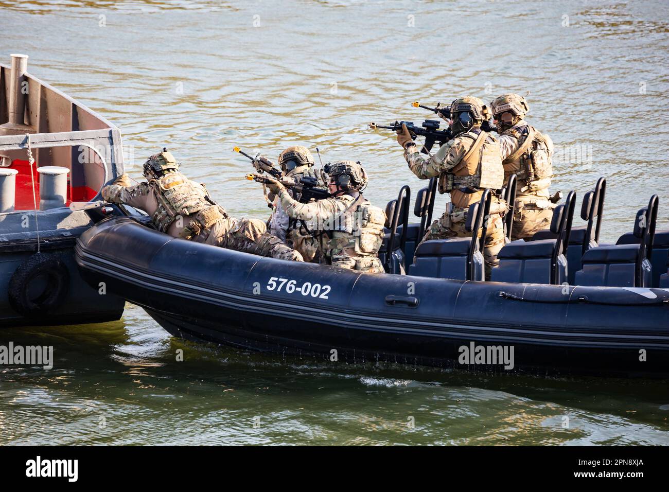 Szolnok, Hungary - August 18, 2022: Hungarian Defence Forces. Spec Ops ...