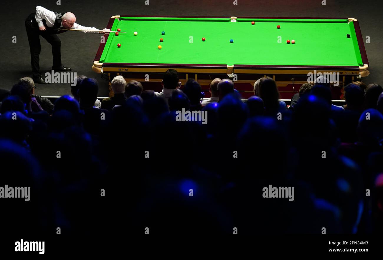 John Higgins during his match with David Grace during day three of the ...