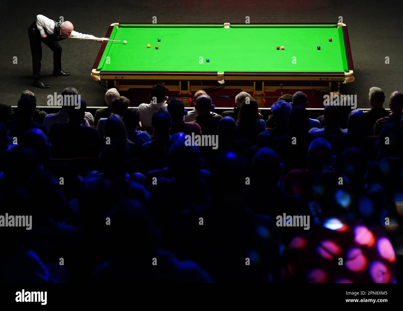 John Higgins during his match with David Grace during day three of the ...