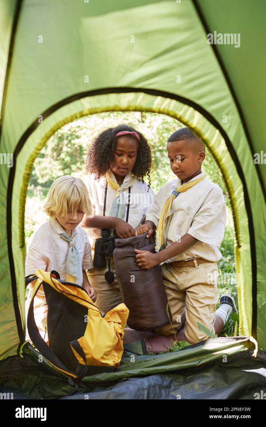 Scout group during hi-res stock photography and images - Alamy