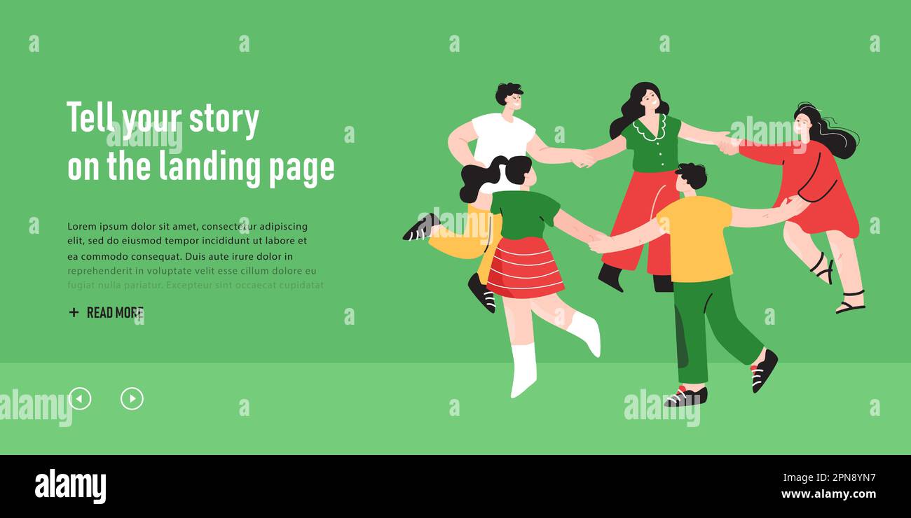 Circle of friends Stock Vector Images - Alamy