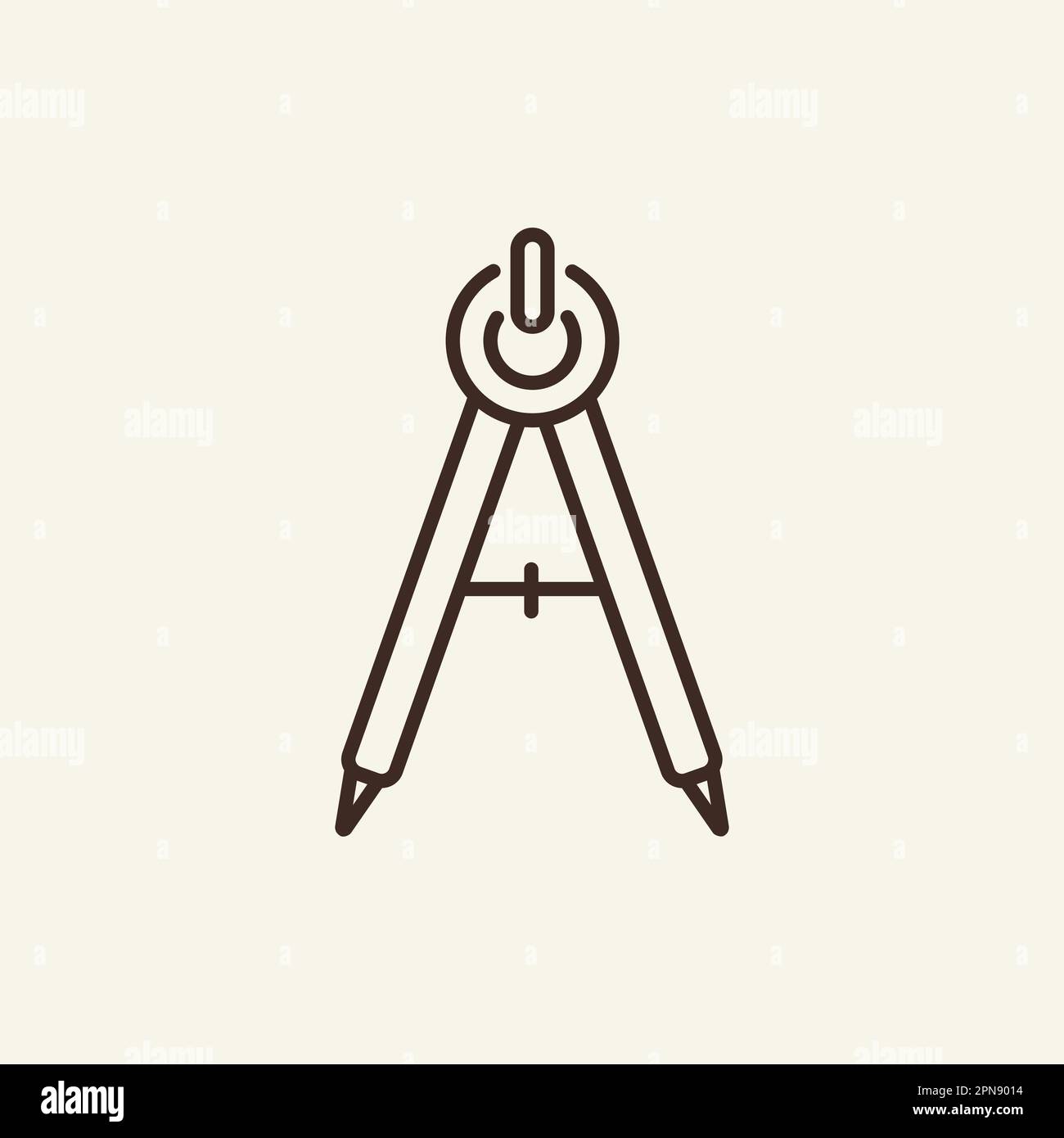 Compass line hi-res stock photography and images - Alamy