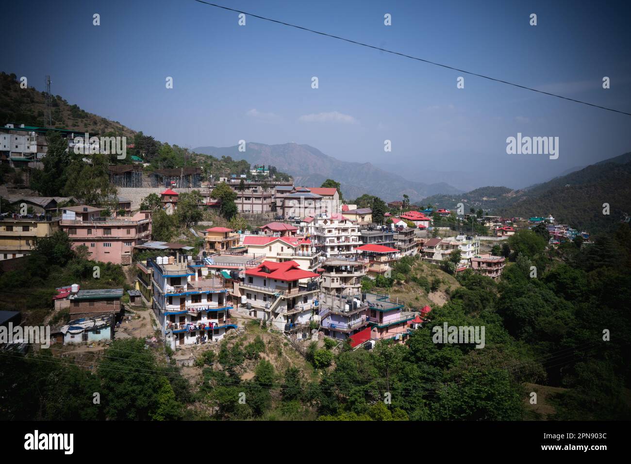 Shimla Himachal Pradesh Himalayan foothills Summer capital Kalka-Shimla ...