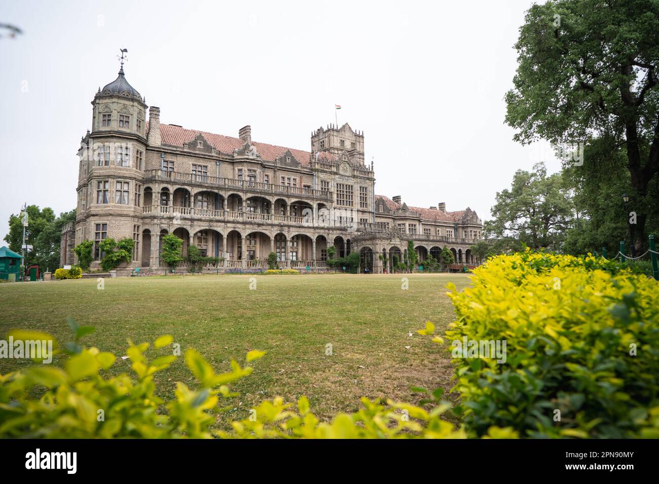 Shimla Himachal Pradesh Himalayan foothills Summer capital Kalka-Shimla ...