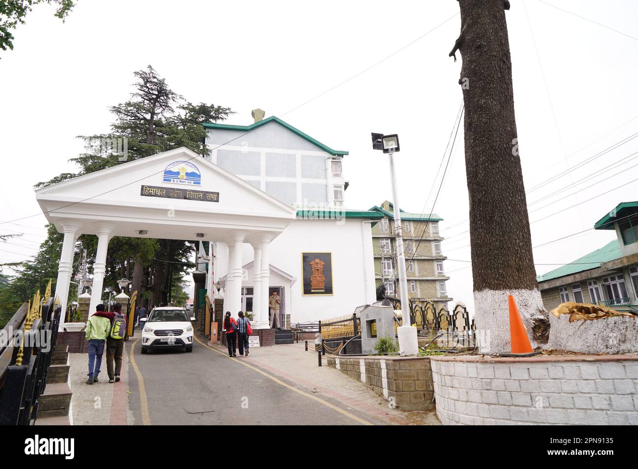 Shimla Himachal Pradesh Himalayan foothills Summer capital Kalka-Shimla ...