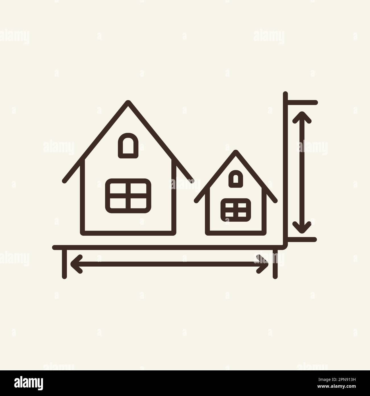 Dimensions icon hi-res stock photography and images - Alamy