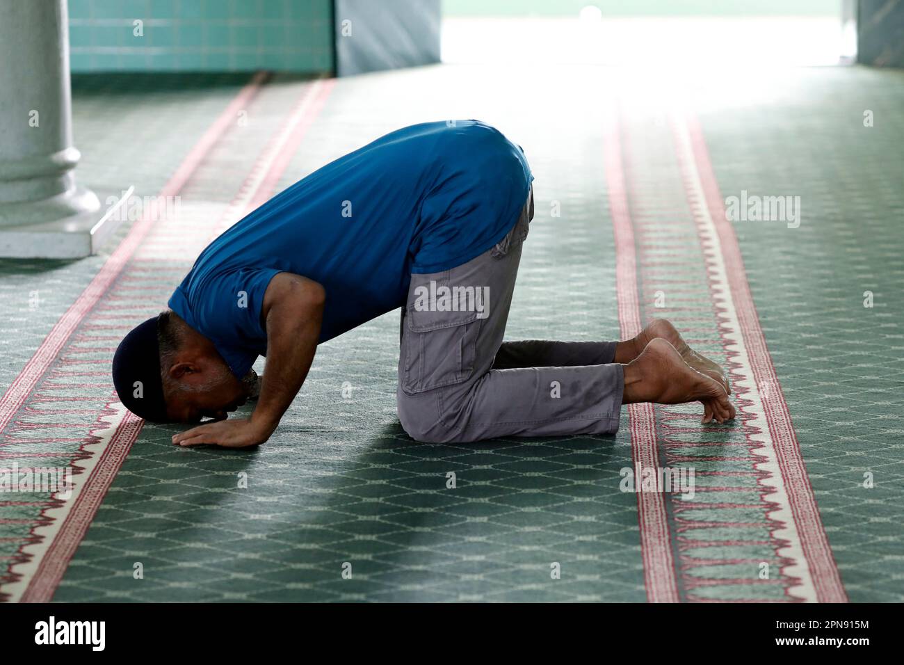 The green Mosque or the Masjid Jamae one of the earliest mosques in ...