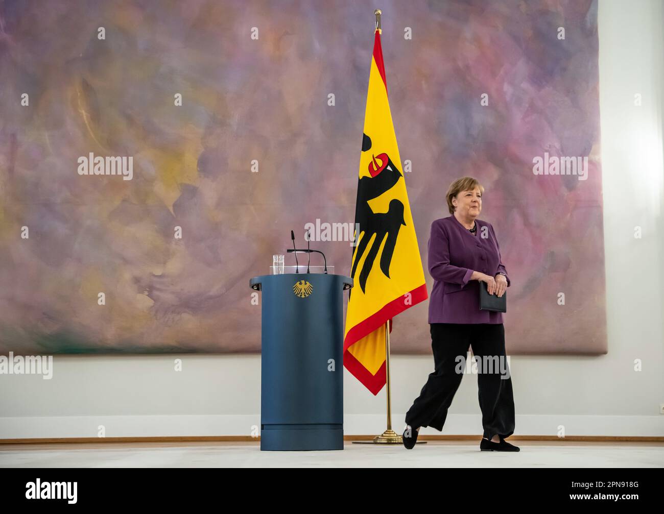 Berlin, Germany. 17th Apr, 2023. Angela Merkel, (CDU), former German ...
