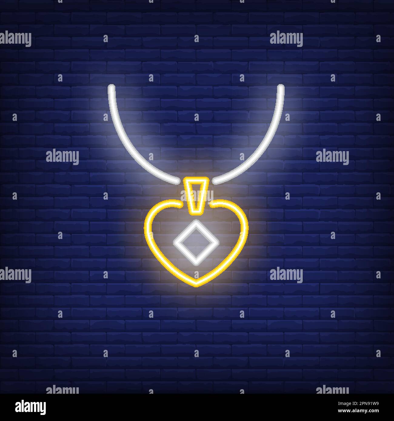 Pendant neon sign Stock Vector Image & Art - Alamy