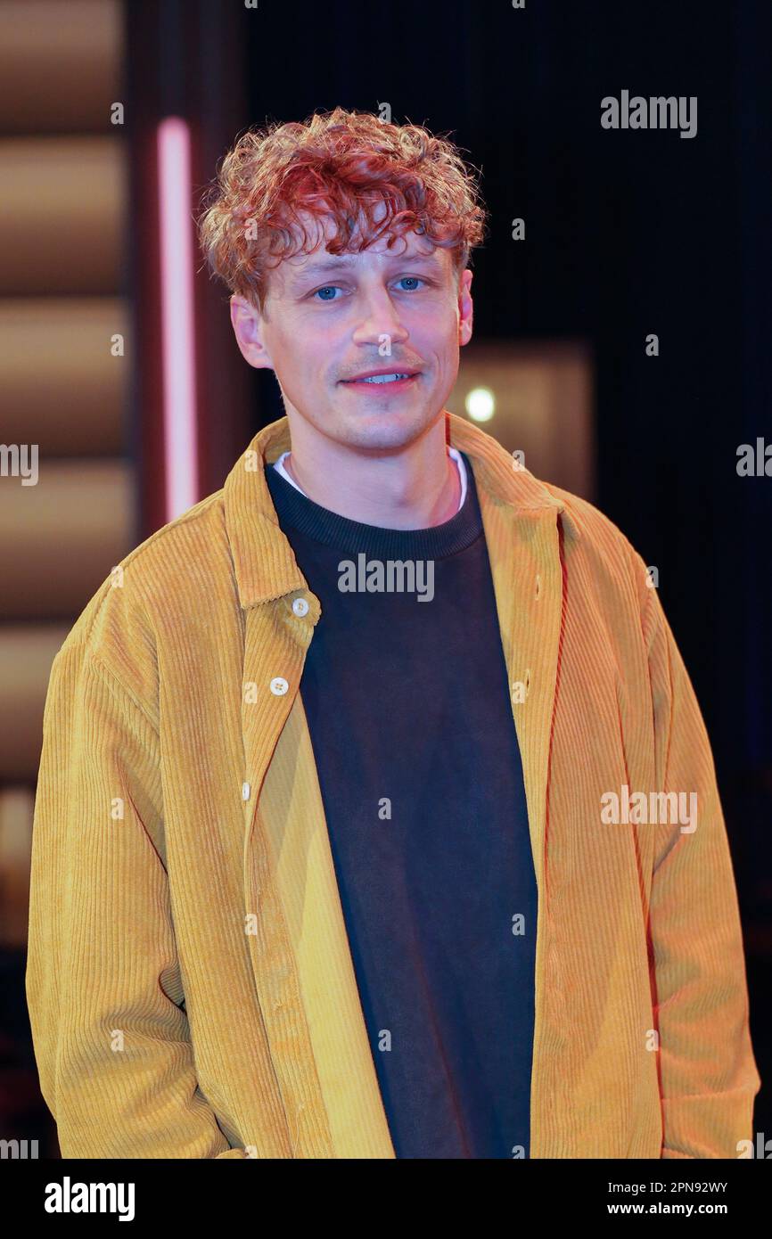 Tim Bendzko bei der Aufzeichnung der WDR-Talkshow 'Kölner Treff' im WDR Studio BS 2. Köln, 31.03 ...