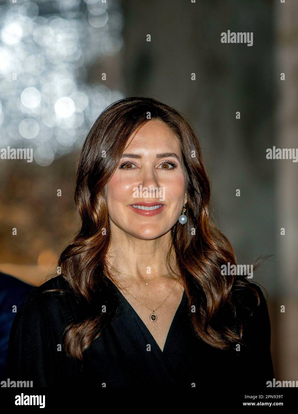 Milan, Italien. 17th Apr, 2023. Crown Princess Mary of Denmark at the ...