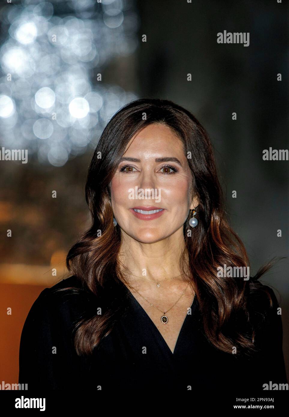 Milan, Italien. 17th Apr, 2023. Crown Princess Mary of Denmark at the ...