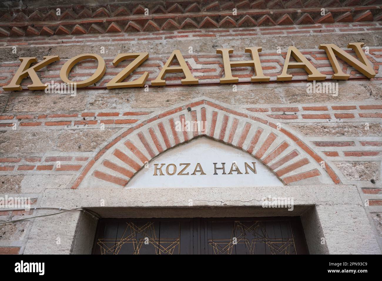 Koza Han Caravanserai in Bursa City, Turkiye Stock Photo - Alamy