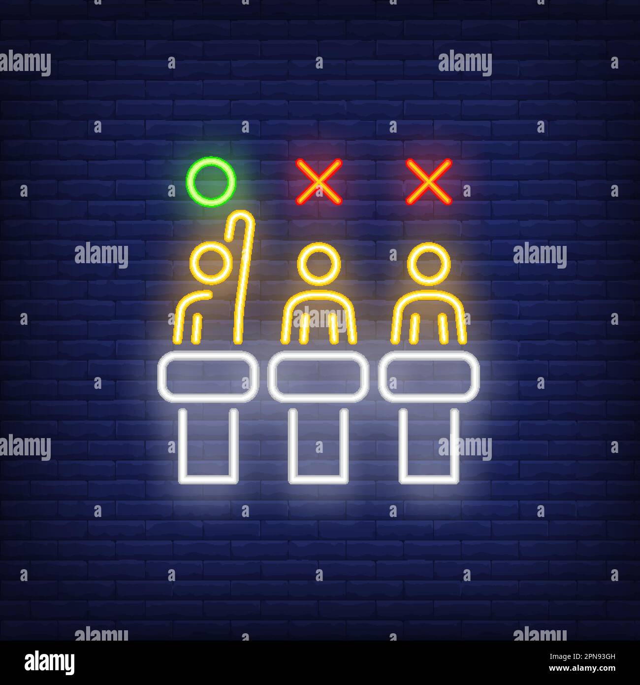 Jury neon sign Stock Vector Image & Art - Alamy