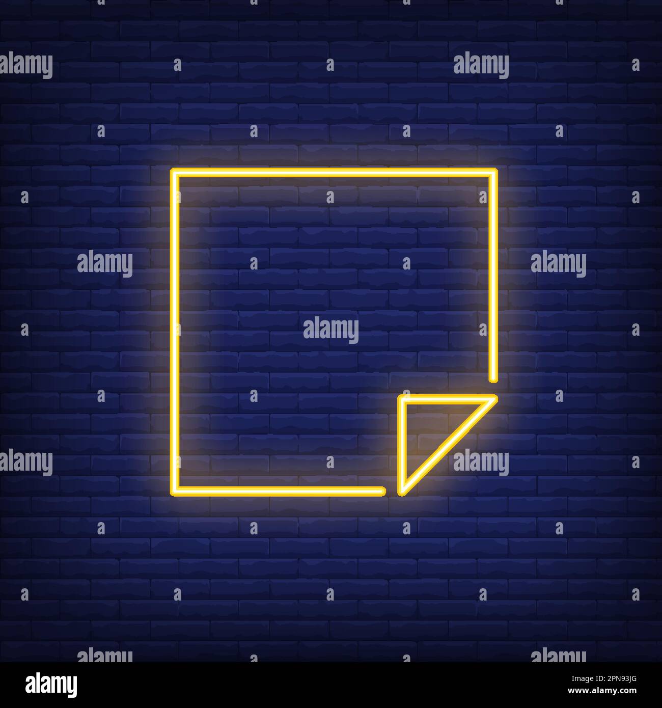 Paper realistic neon sign hi-res stock photography and images - Alamy