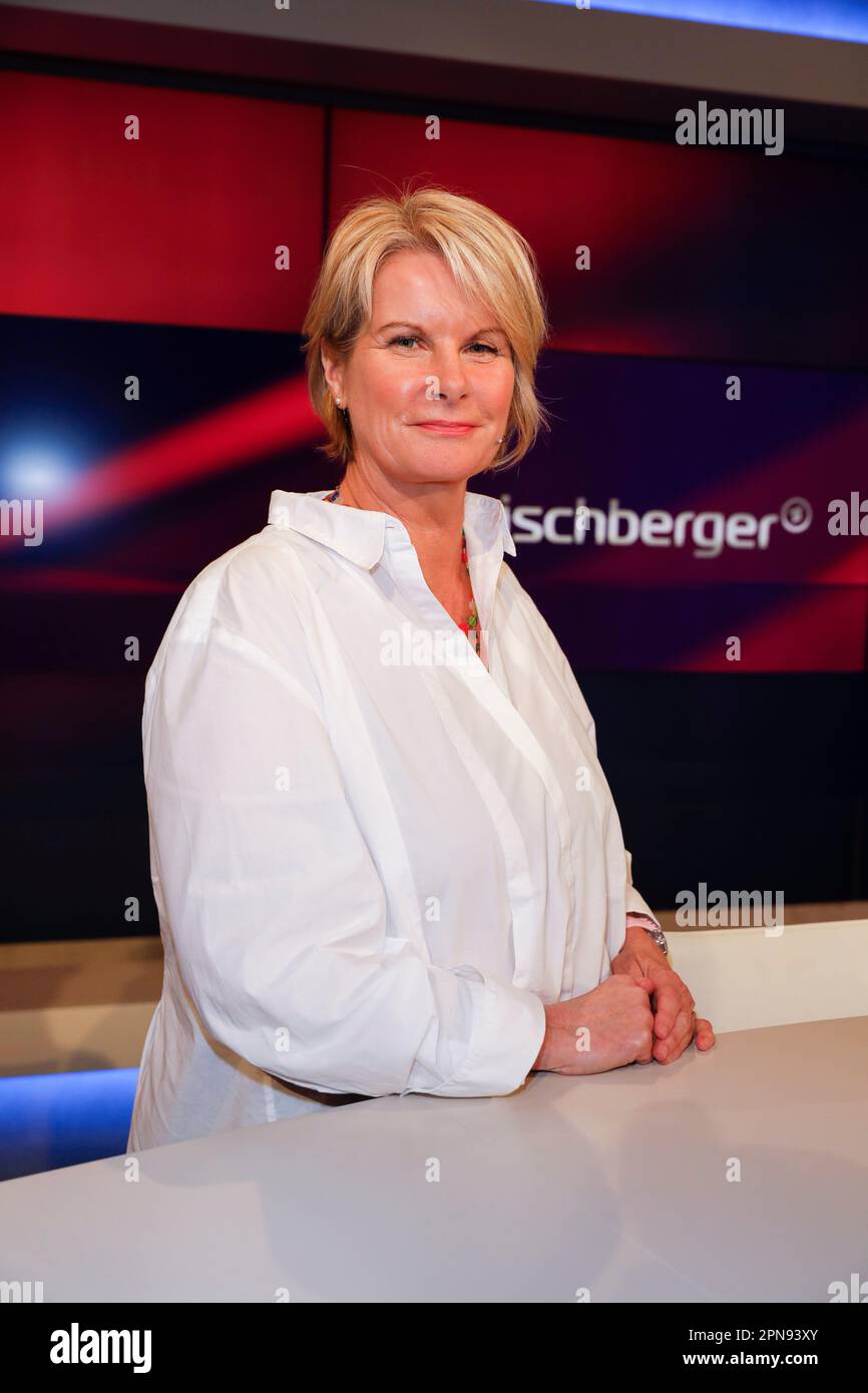Susanne Gaschke in der ARD-Talkshow 'maischberger' im WDR Studio B ...